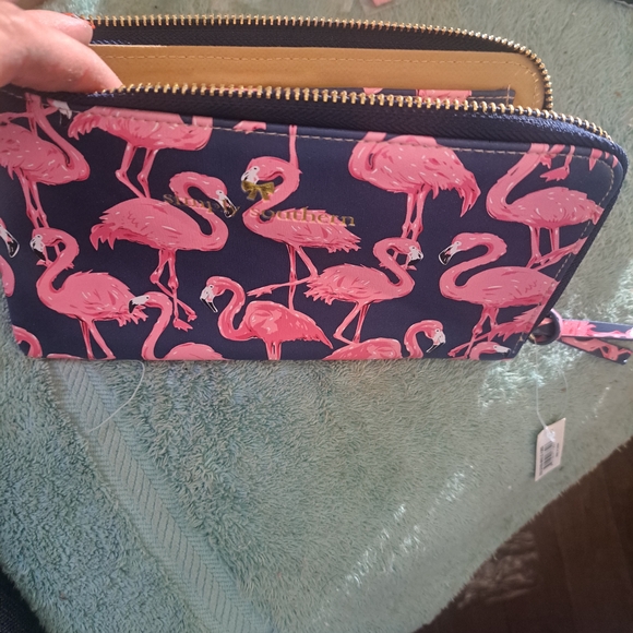 Simply Southern | Accessories | Simply Southern Navy And Pink Flamingo ...